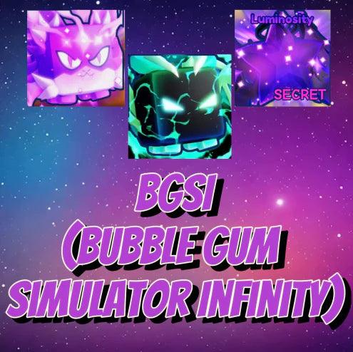 BGSI (Bubble Gum Simulator Infinity) – Virtual 3D Shop